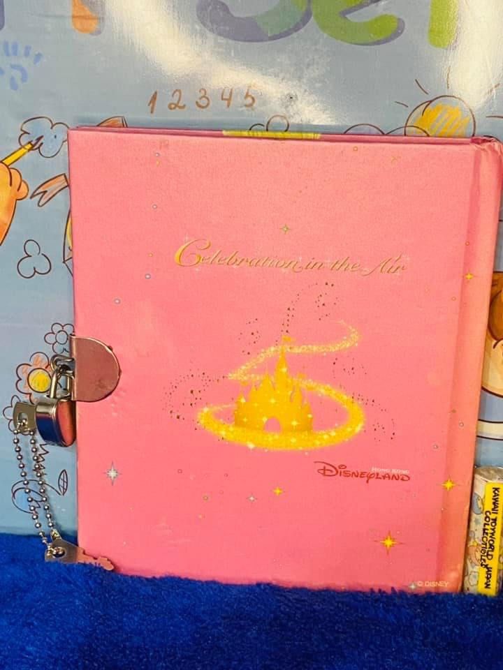 Tinkerbell Diary with lock/keys Journal Hard cover 130, Hobbies & Toys ...