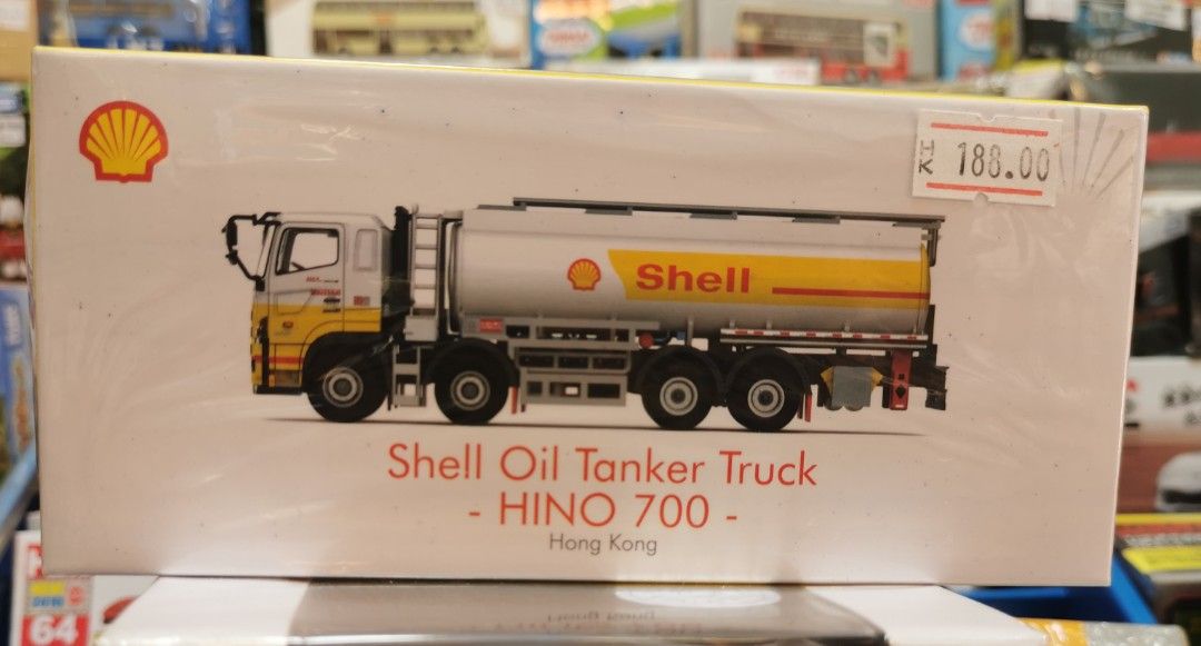 Tiny Shell Oil Tanker Track - HINO 700 - 油車 全新未開封！, 興趣及遊戲, 玩具 & 遊戲類 ...