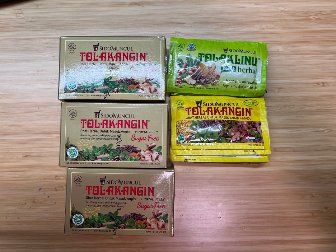 Tolak Angin - Indonesian herbal drink for flu, Health & Nutrition ...
