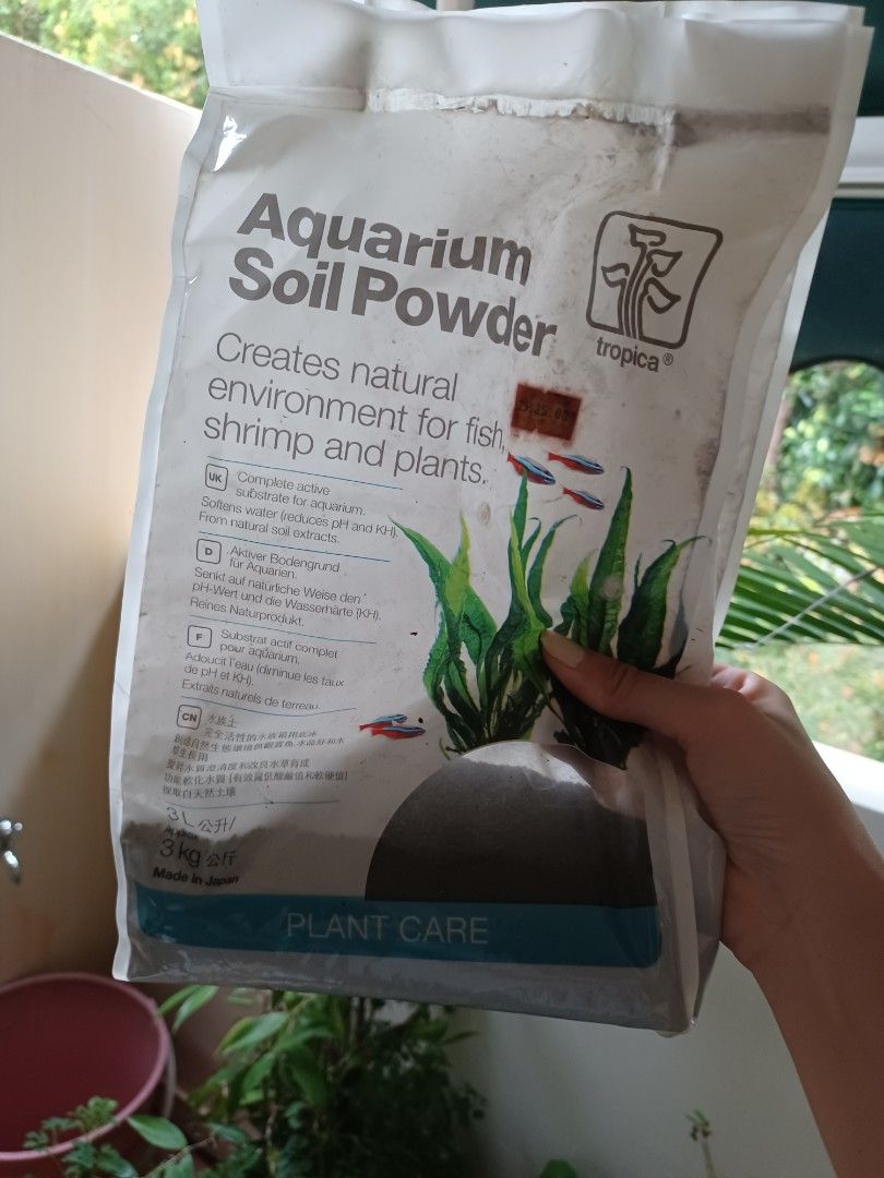 Tropica aquarium soil powder, Pet Supplies, Homes & Other Pet ...