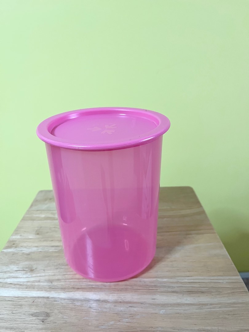 Tupperware One Touch Canister Junior 1.3L, Furniture & Home Living ...
