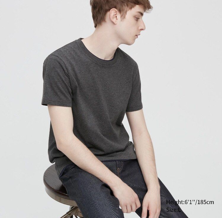 Uniqlo Dry Neck Shirt, Men's Fashion, Tops & Sets, Tshirts & Polo ...