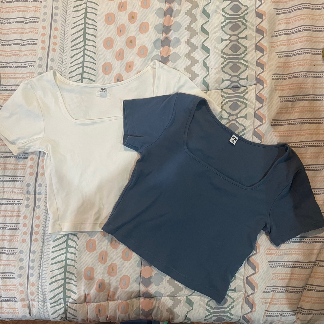 Uniqlo Square Neck Top on Carousell