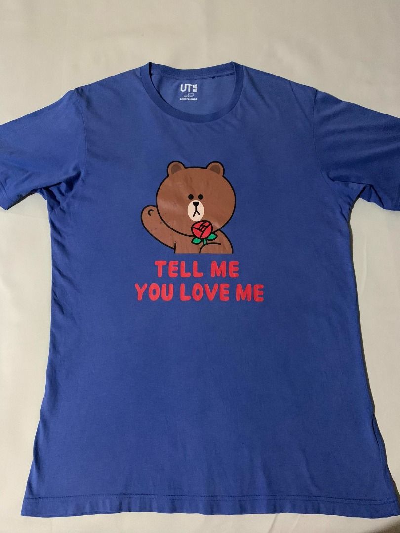 Uniqlo UT Line Friends, Men's Fashion, Tops & Sets, Tshirts & Polo ...