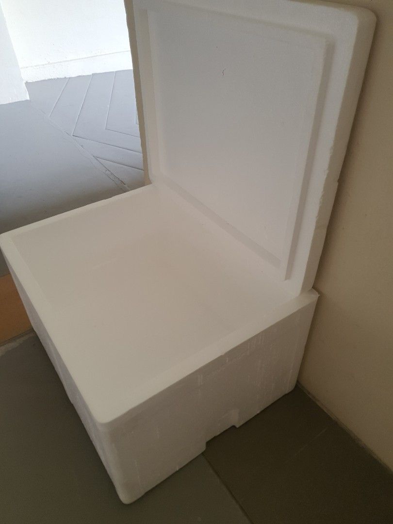 Used Styrofoam box, Everything Else on Carousell