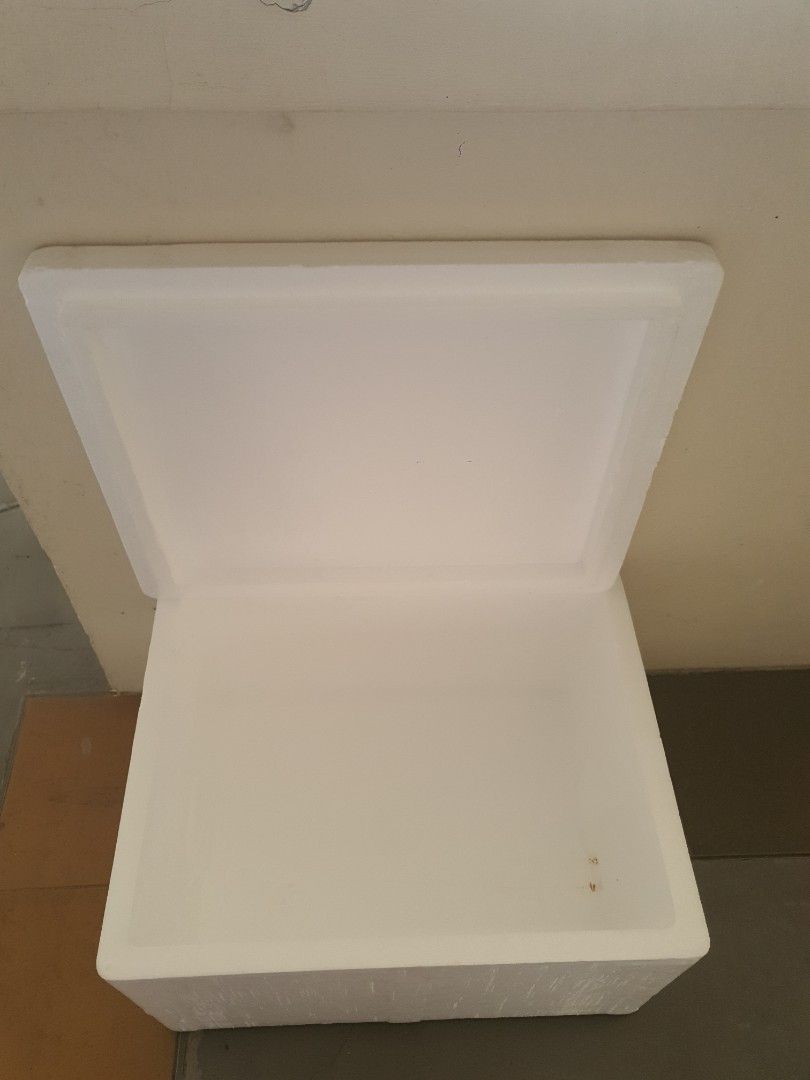 Used Styrofoam box, Everything Else on Carousell