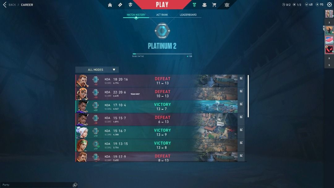 Valorant Account (Reaver, SOL, Oni, Singularity, Ruination), Video ...