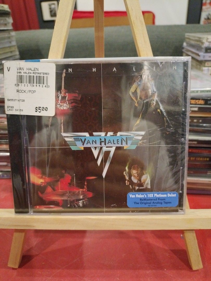 Van Halen Remastered Debut album original CD, Hobbies & Toys, Music ...