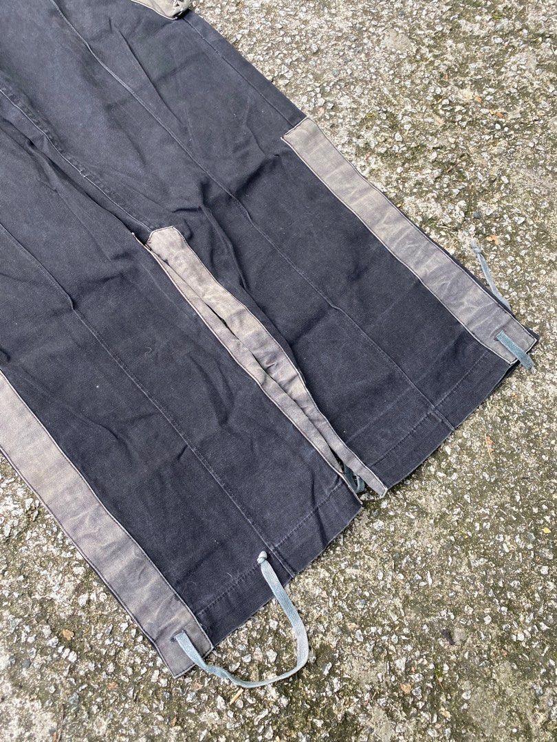 Vintage Dual-Toned Options Droopy Cargo Utility Pants, Men's Fashion ...