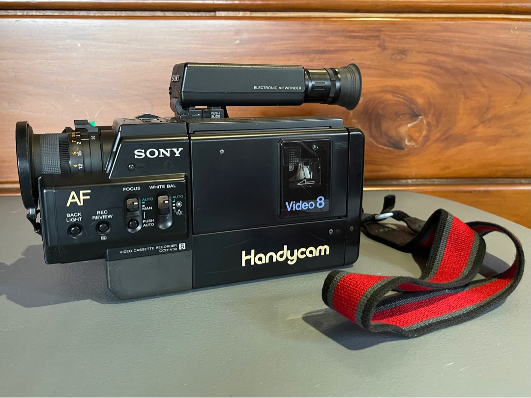 VINTAGE Sony Video 8 Handycam on Carousell