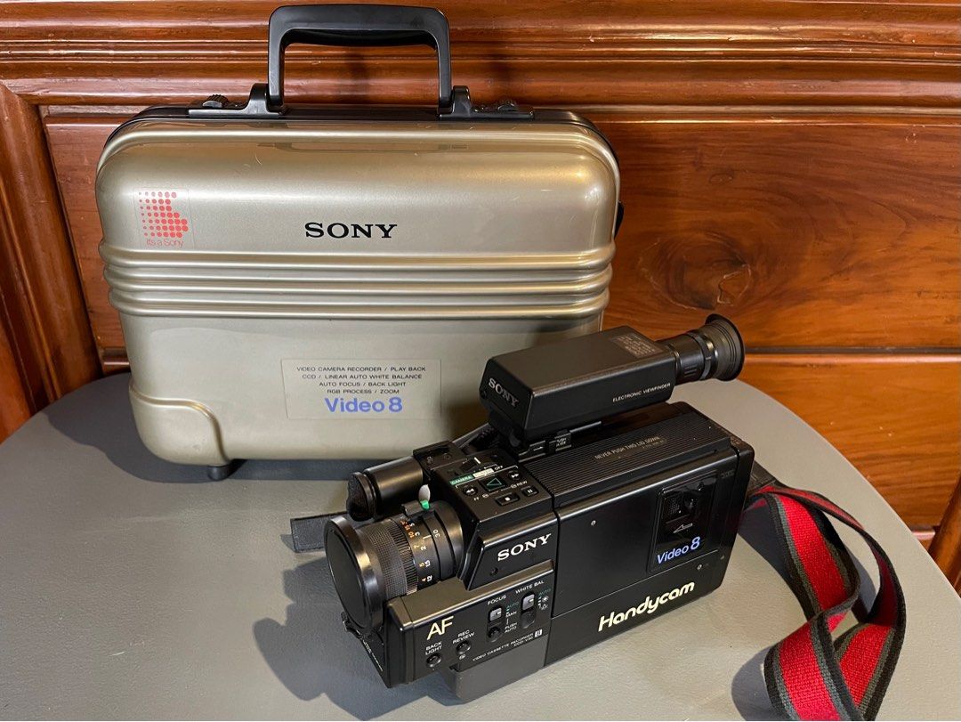 VINTAGE Sony Video 8 Handycam on Carousell