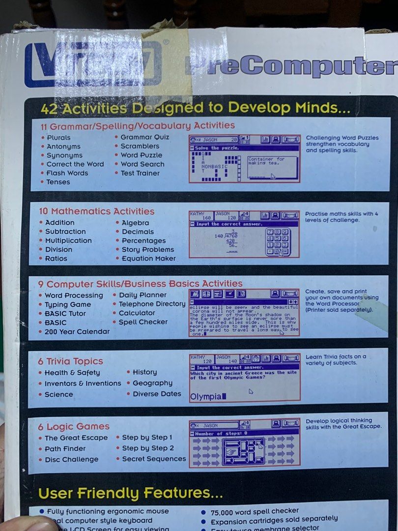 VTECH PreComputer Prestige, Computers & Tech, Laptops & Notebooks on ...