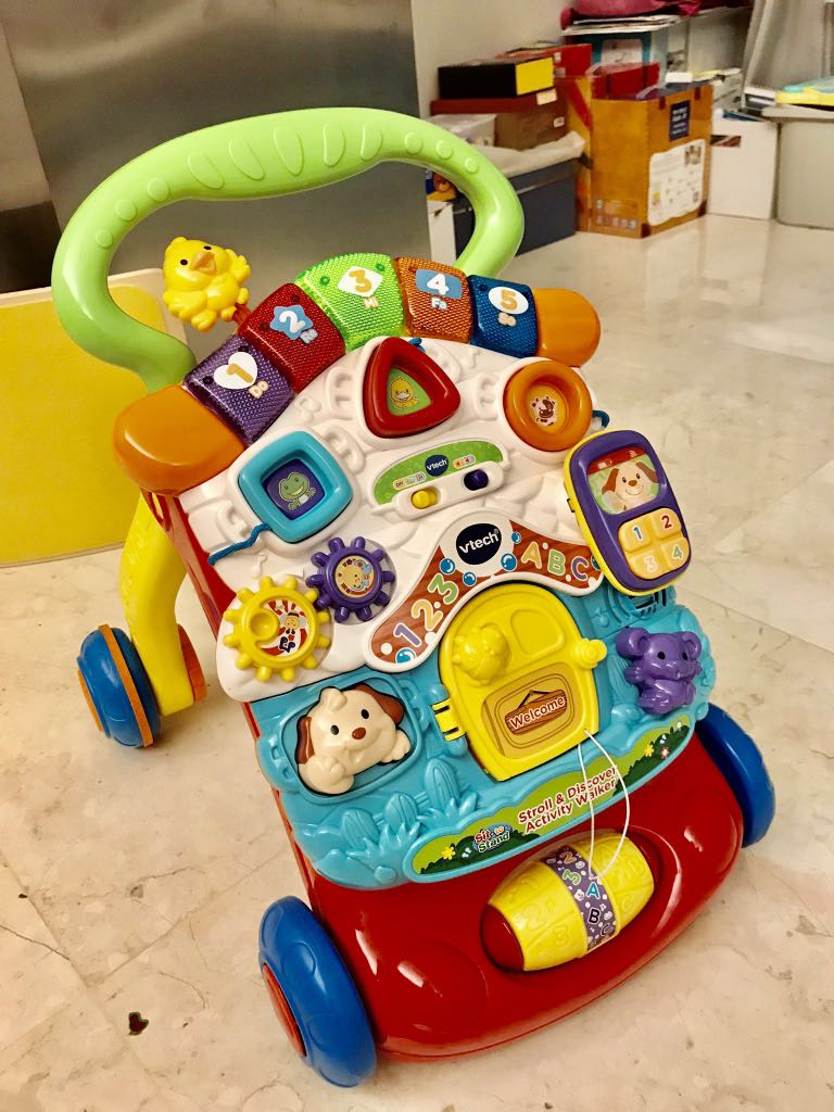 Vtech Sit to Stand Learner Walker, Hobbies & Toys, Toys & Games on ...