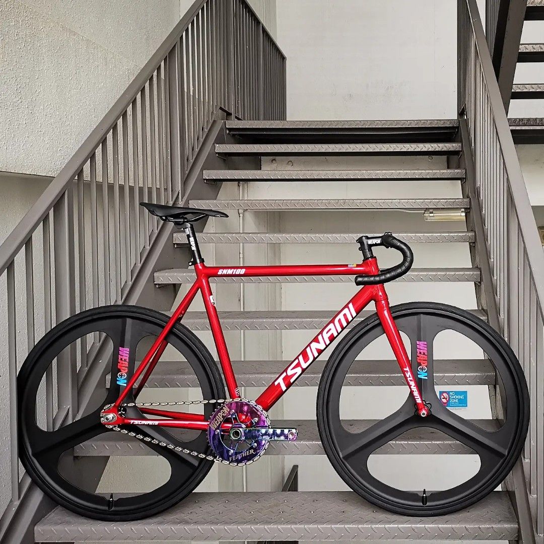 ALLOY aerospoke - WEAPON - trispoke / fourspoke / fivespoke for fixie ...