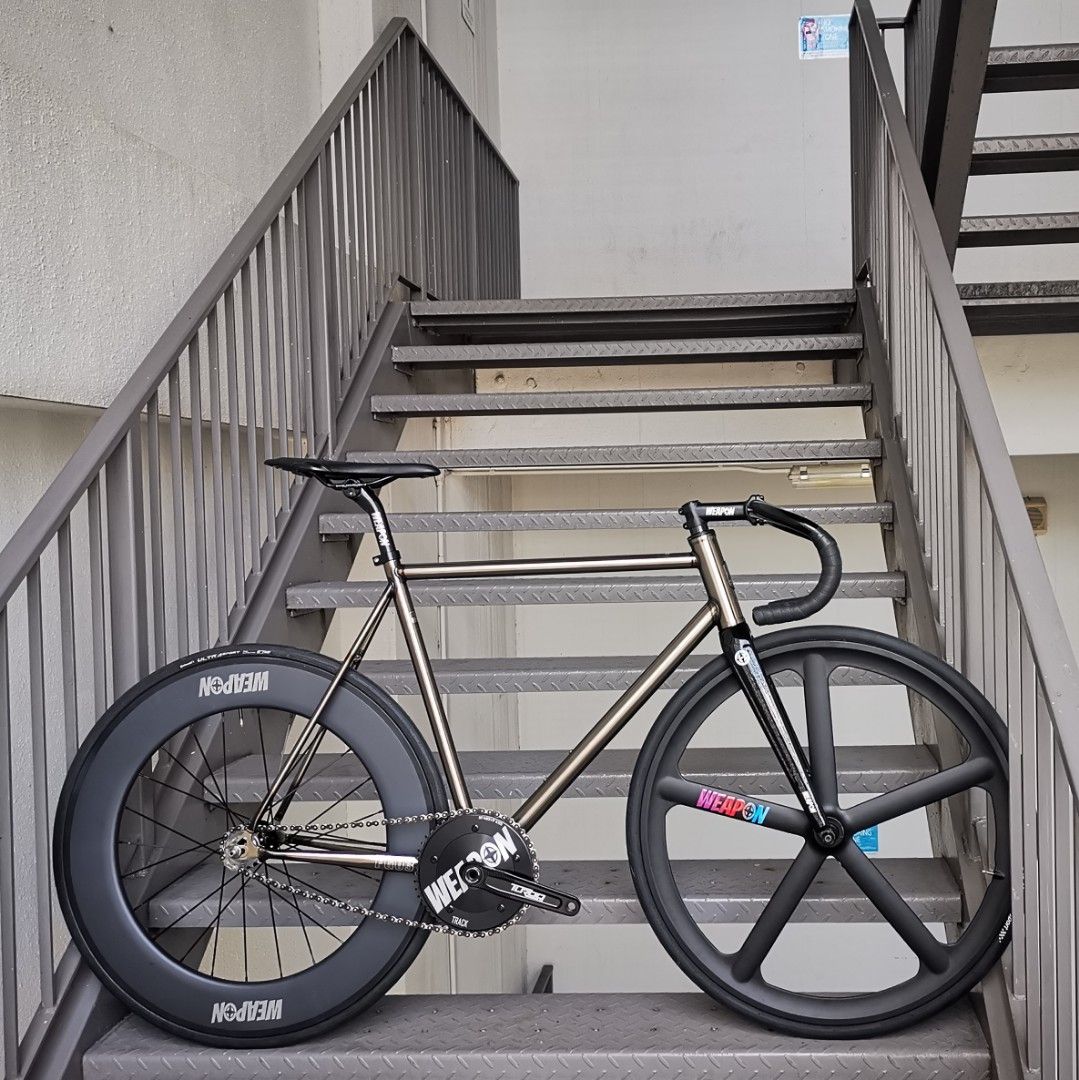 ALLOY aerospoke - WEAPON - trispoke / fourspoke / fivespoke for fixie ...