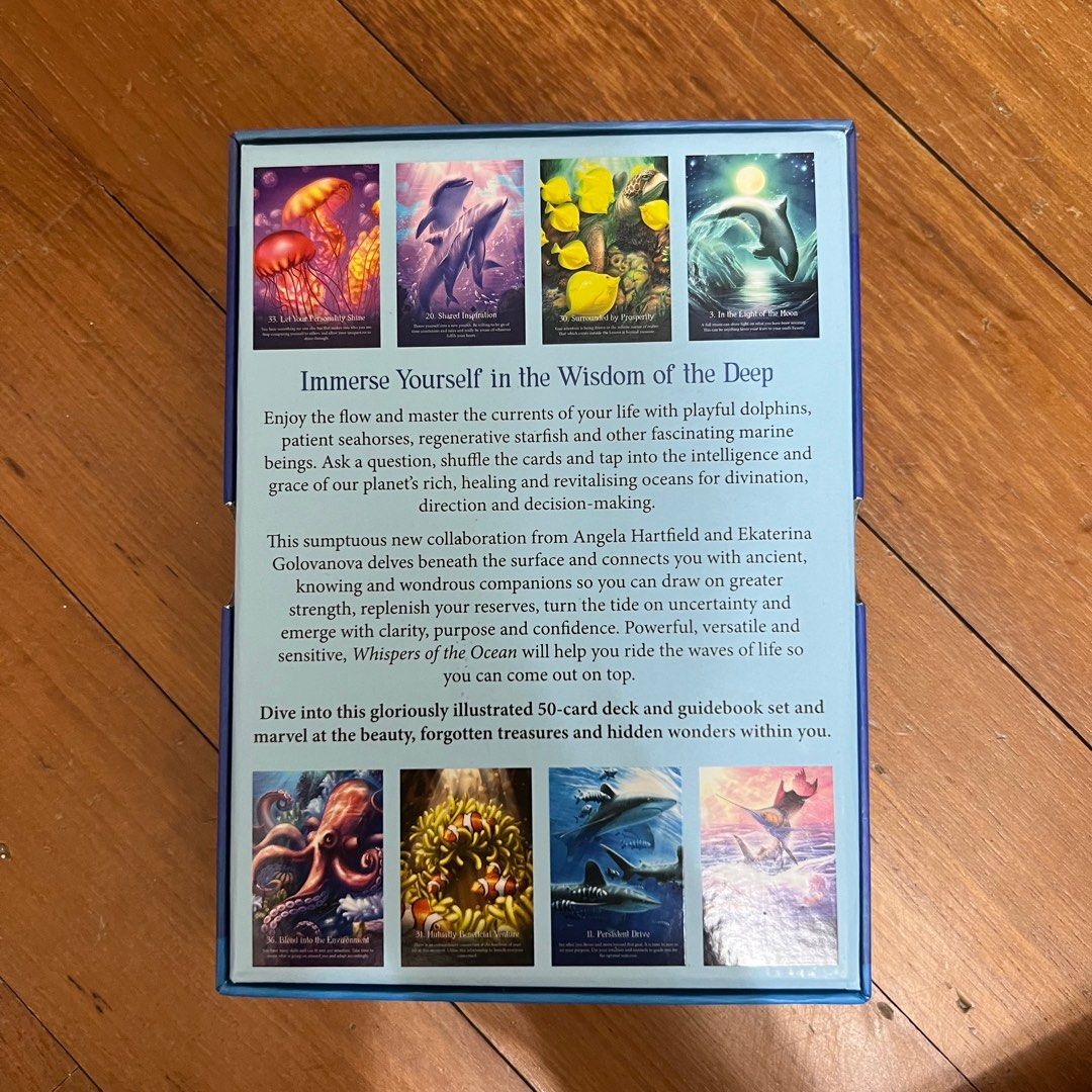Whispers of the Ocean Oracle Cards, Hobbies & Toys, Memorabilia ...