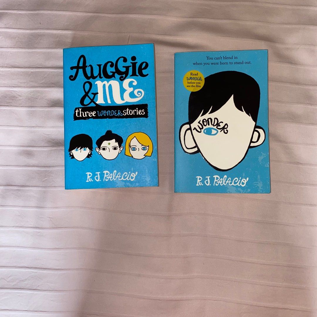 Wonder & Auggie and me, Hobbies & Toys, Books & Magazines, Fiction ...