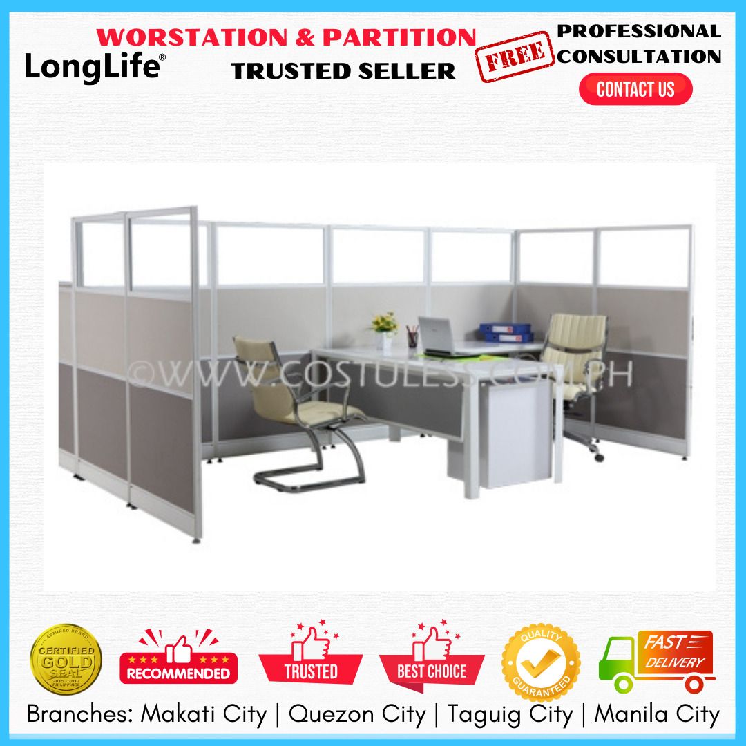 WORKSTATION & PARTITION, Customized Workstation Tables Office Partition ...