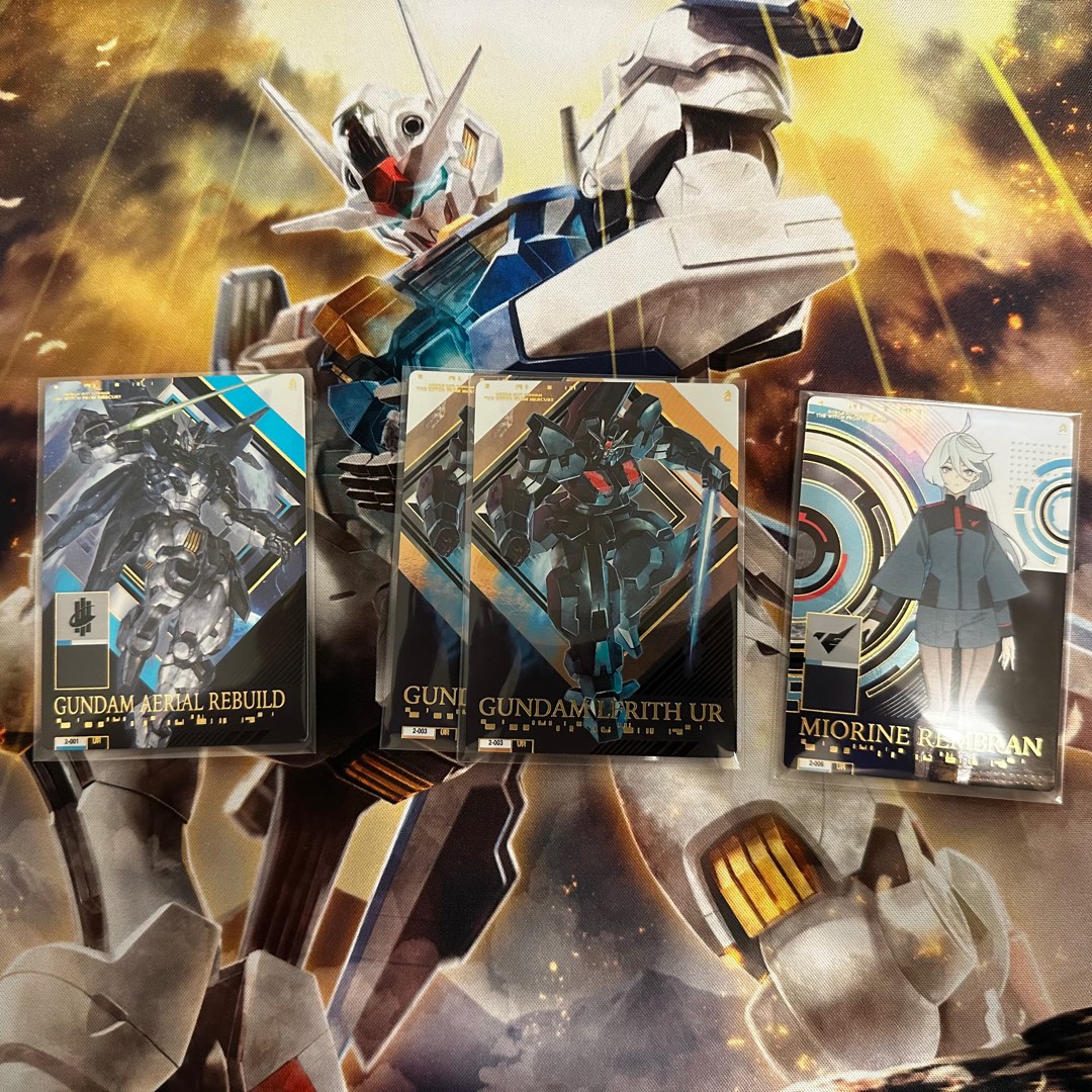 [WTS] BANDAI Carddass Gundam Card Collection The Witch from Mercury ...