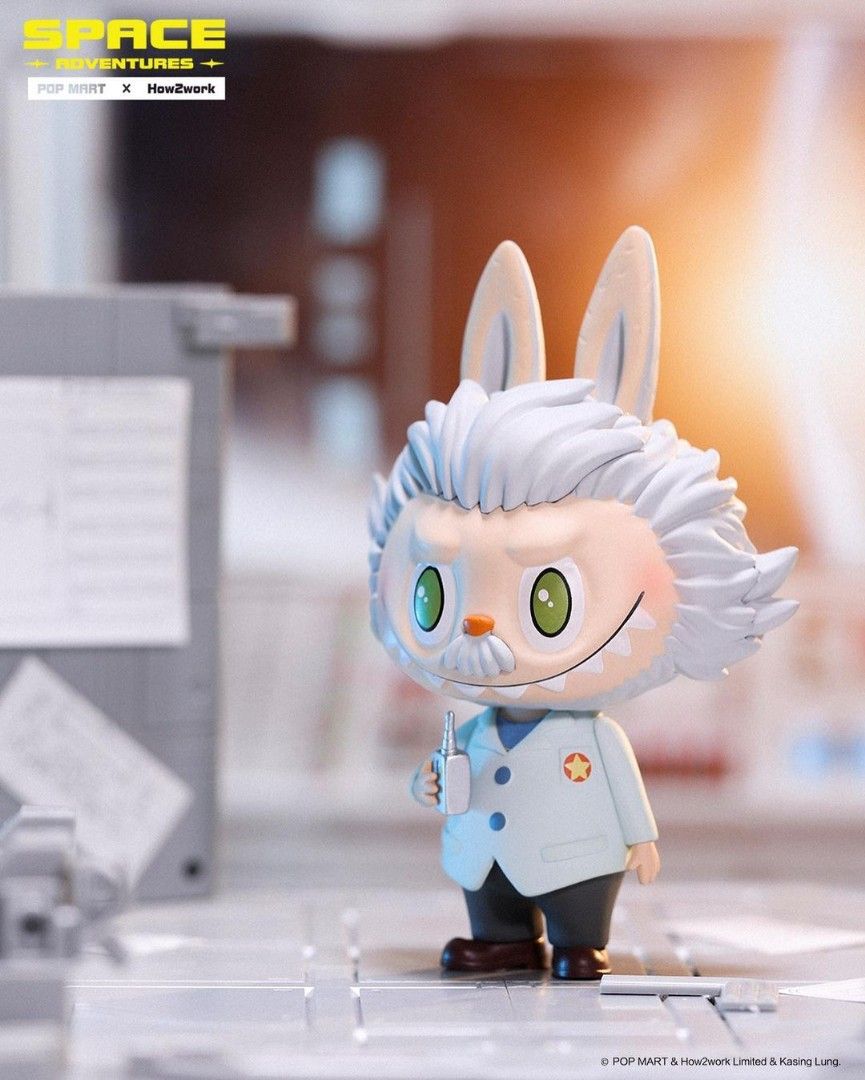 WTS popmart labubu space adventure professor, Hobbies & Toys, Toys ...
