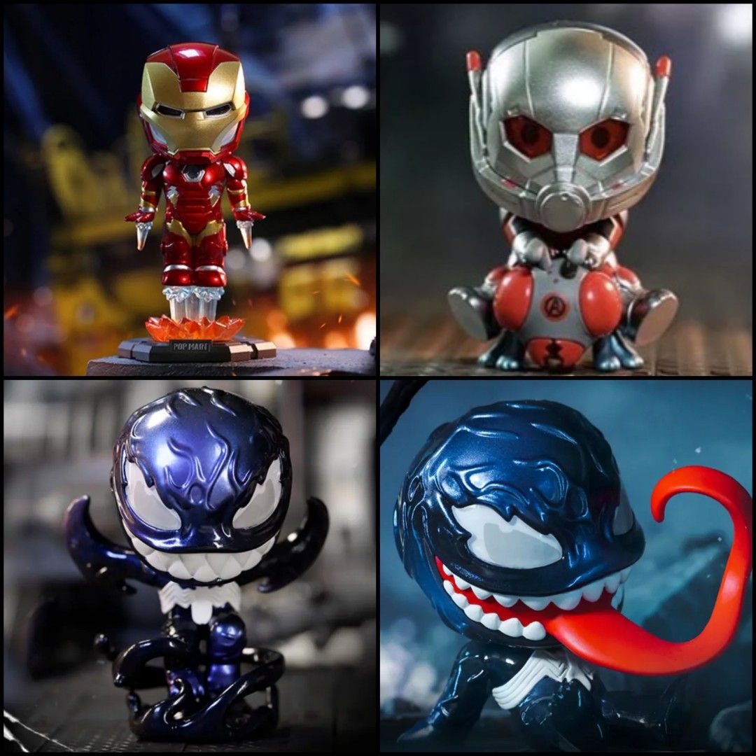 WTS/WTT Popmart Avengers series: Antman & Ironman|Spiderman Maximum ...