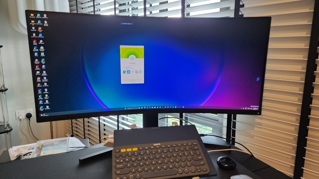 Xiaomi Curved Gaming Monitor Mi Surface 34" 21:9 Gaming WQHD 2K (3440 x ...