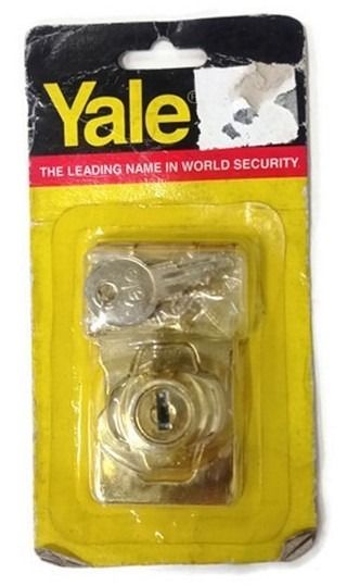 Yale Hasp & Staple with Lock 3 & 4 inches (Gold) V0095 on Carousell