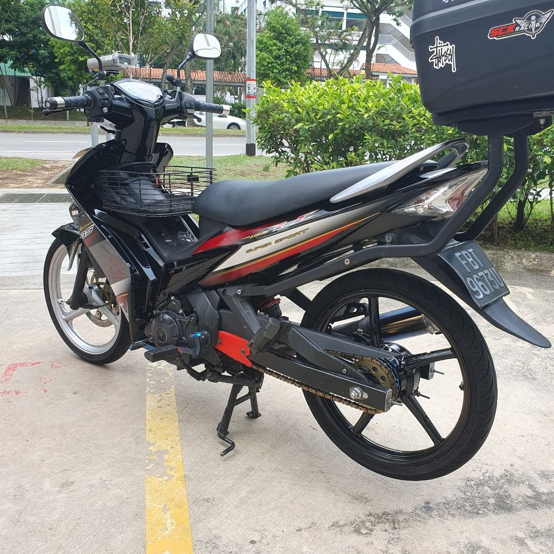 YAMAHA SPARK 135 USED T135 YOSHIMURA ROUND CONE LTA APPROVED MOTOR ...