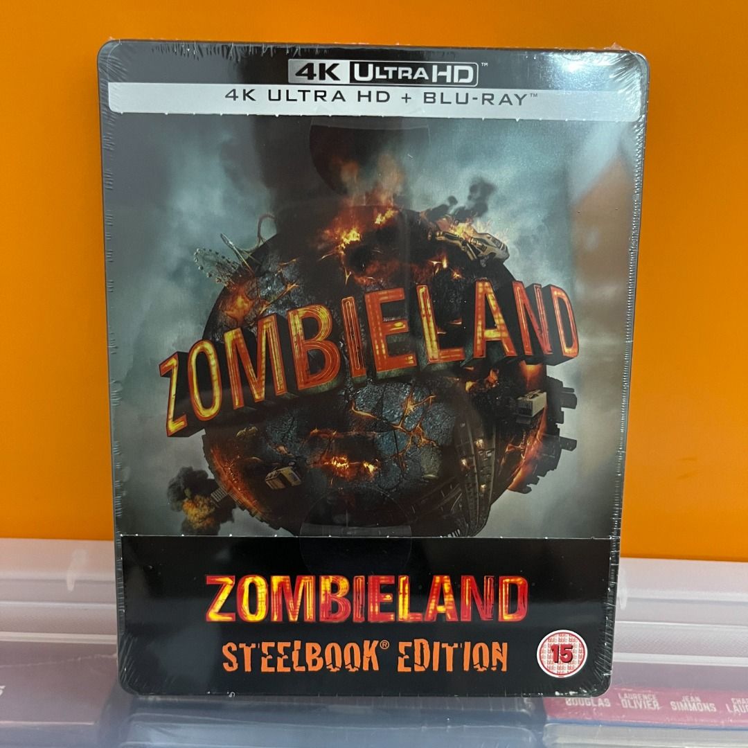 Zombieland 4K Blu-ray, Zavvi Exclusive SteelBook, 興趣及遊戲, 音樂、樂器 & 配件, 音樂 ...