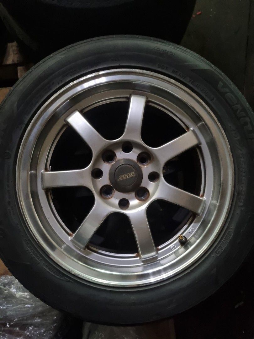 15 inch rim (4x100/114.3), Car Accessories, Tyres & Rims on Carousell