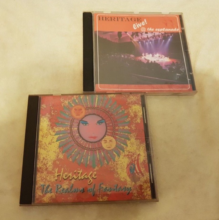 1970s Local Band Heritage Debut And Live CD Album, Hobbies & Toys ...