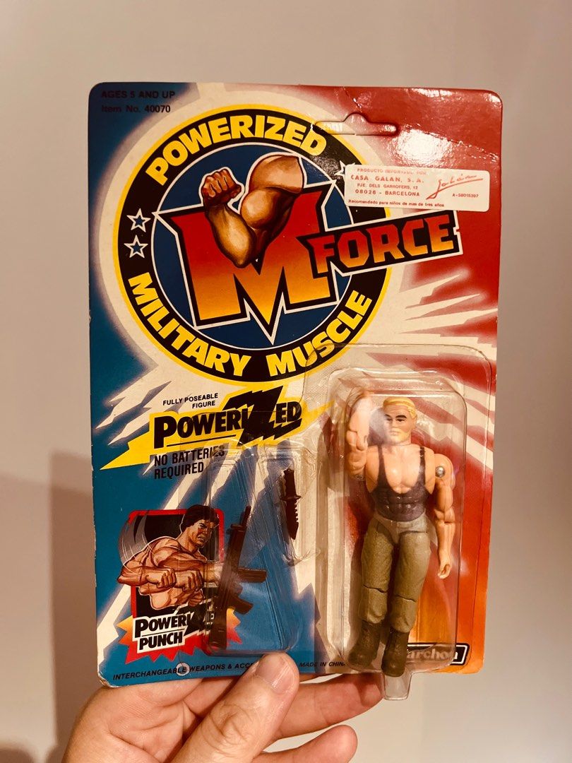 1984 M-Force Military muscle action figure GI Joe new, Hobbies & Toys ...