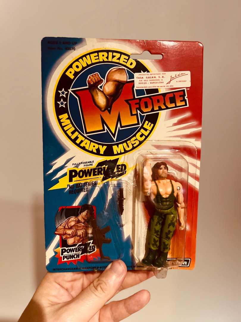 1984 M-Force Military muscle gi joe action figure, Hobbies & Toys ...