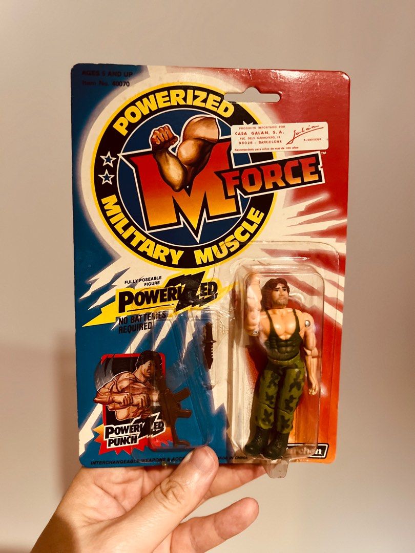 1984 M-Force Military muscle gi joe action figure, Hobbies & Toys ...