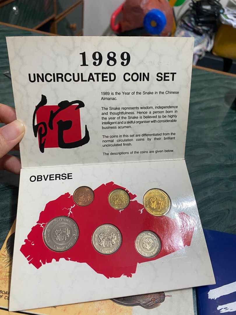 1989 & 1990 Uncirculated Coin Set, Hobbies & Toys, Memorabilia ...
