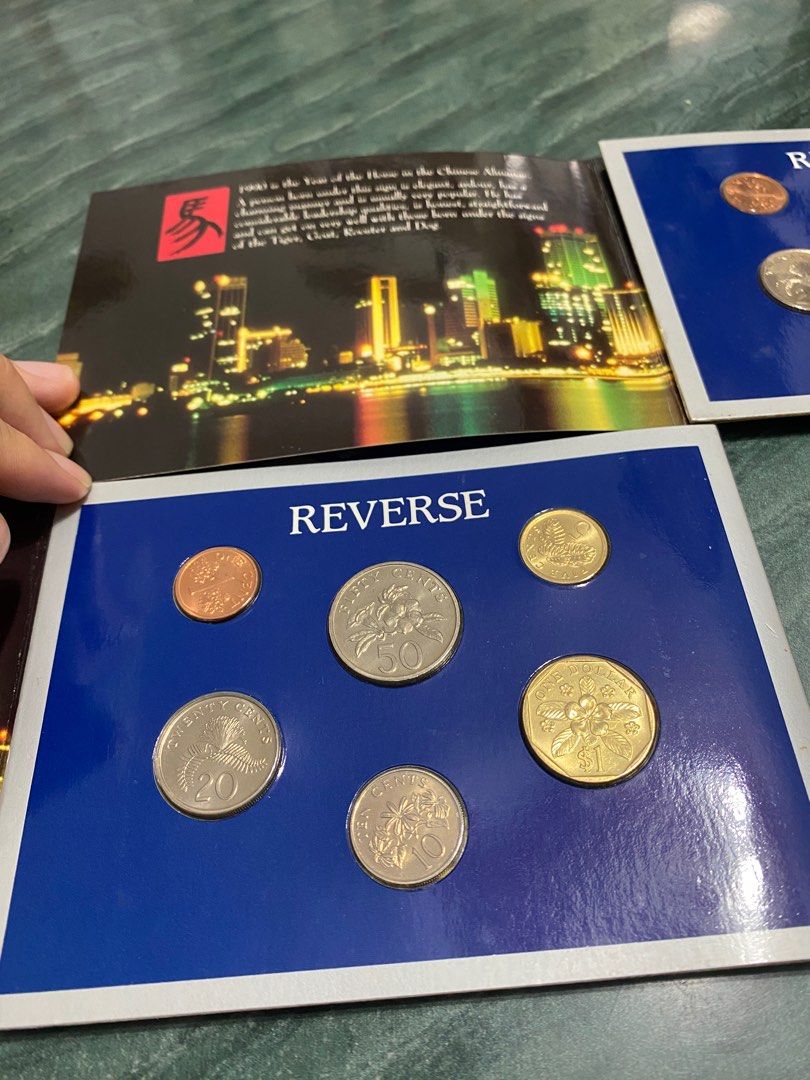 1989 & 1990 Uncirculated Coin Set, Hobbies & Toys, Memorabilia ...