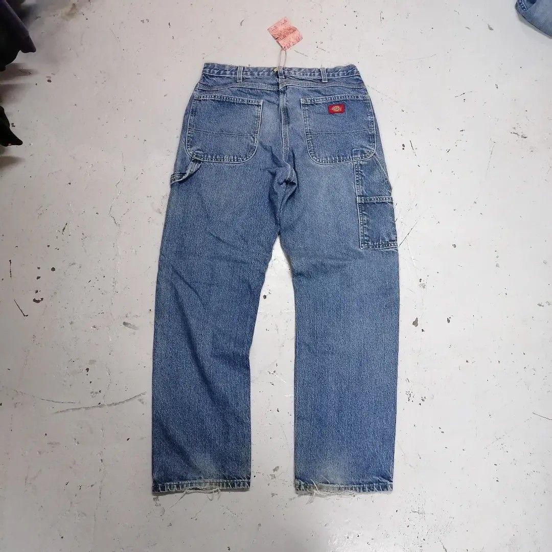 2000s Single Knee Carpenter pants, Men's Fashion, Bottoms, Jeans on Carousell