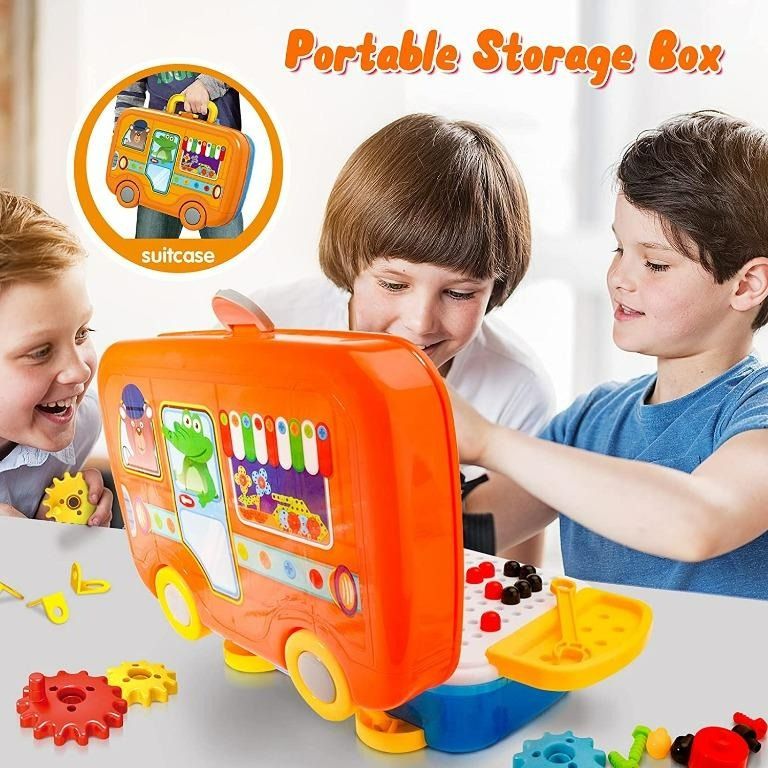 3230) STEM LEARNING TOYS, 3D CONSTRUCTION TOY 266 PATTERNS, CREATIVE ...