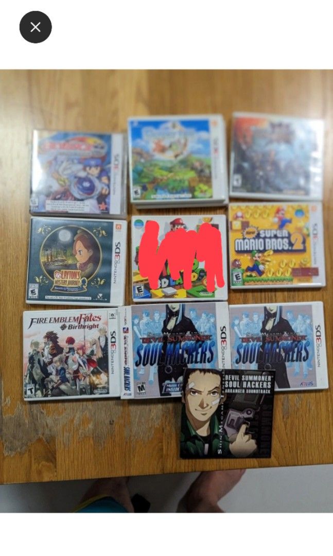 3DS Nintendo soul hackers fire emblem birthright super Mario bros 2 ...