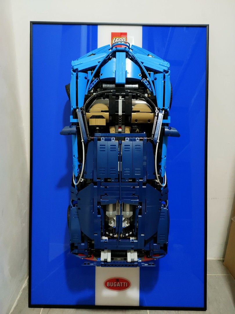 42083 Lego Technic: Bugatti Chiron wall frame (Lego not included ...