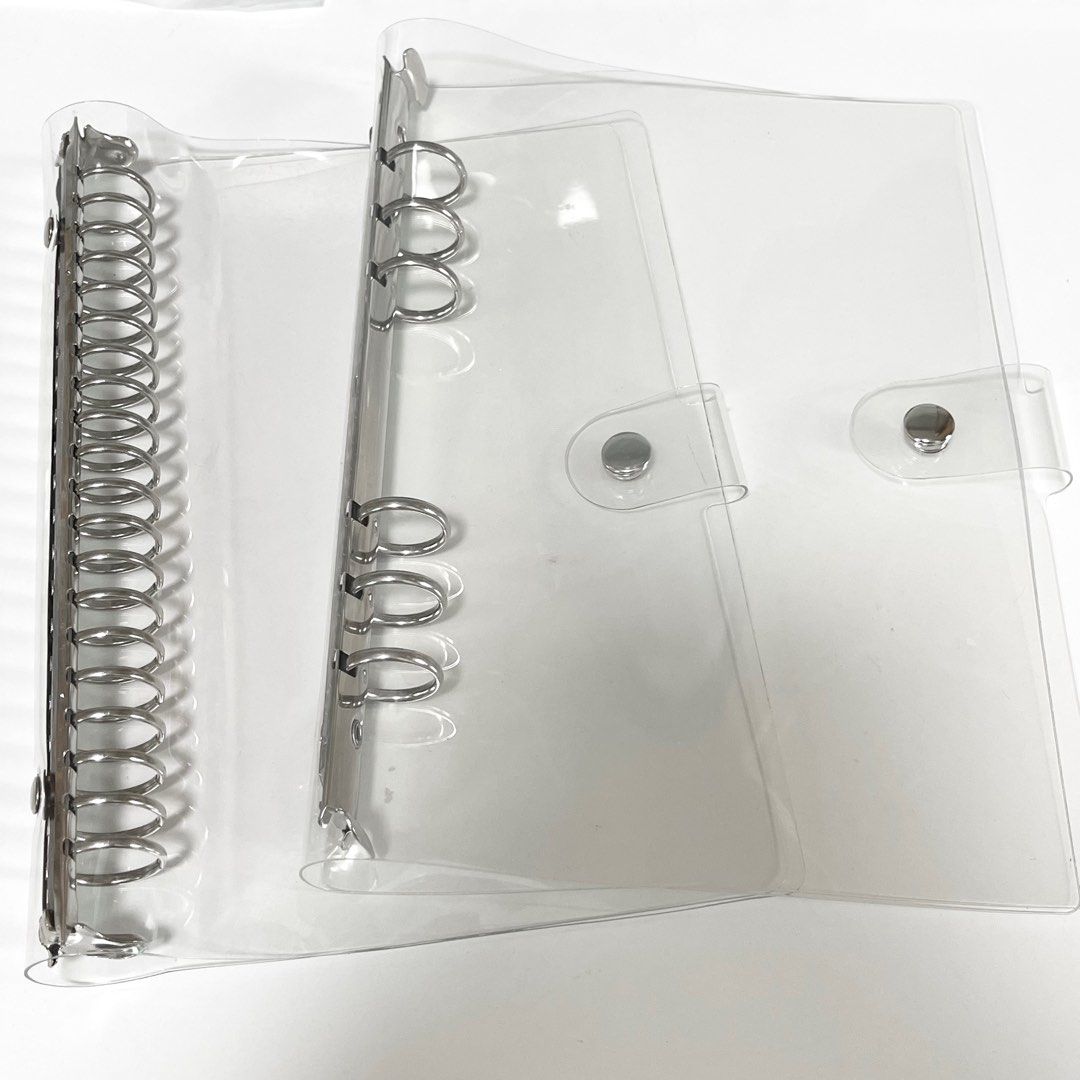 a5 transparent pvc binder, Hobbies & Toys, Stationery & Craft ...