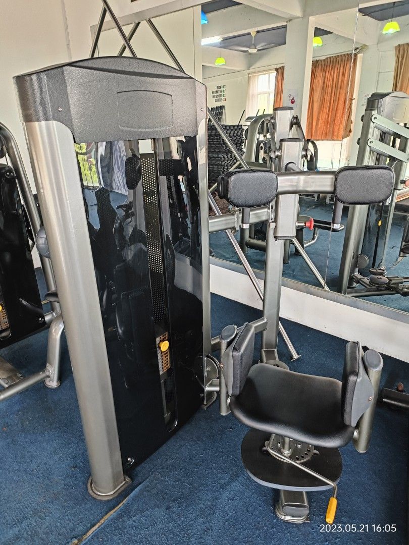 abdominal machine and rotation machine, Sports Equipment, Exercise ...