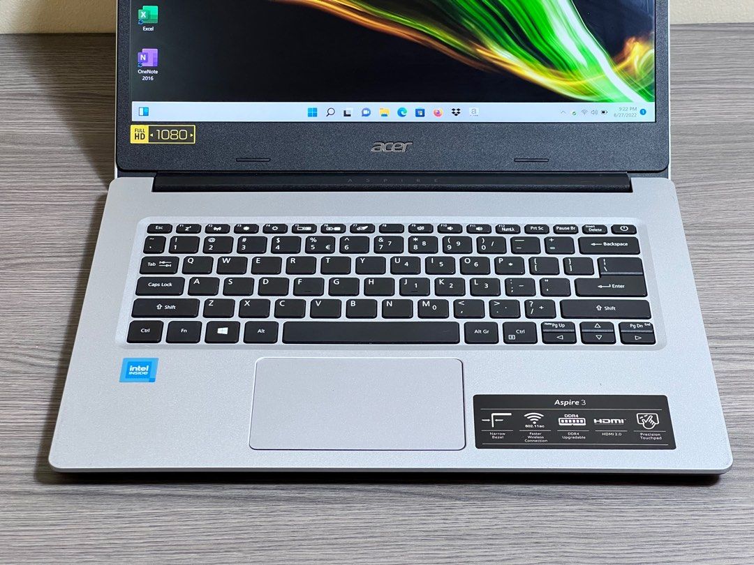 Acer aspire 3 A314-35 pentium 8GB ram 256GB SSD Full HD, Computers ...