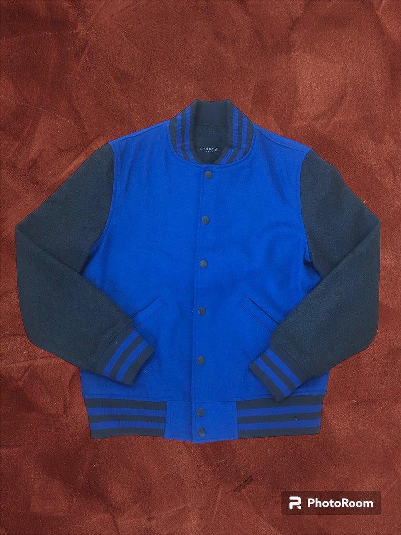 AGNES SPORTS PARIS VARSITY JACKET on Carousell