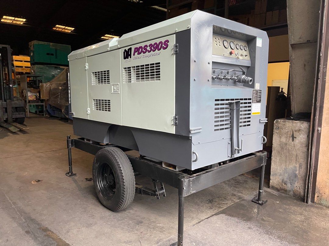 Airman 390 cfm dry Air Series Compressor Unit, Commercial & Industrial ...