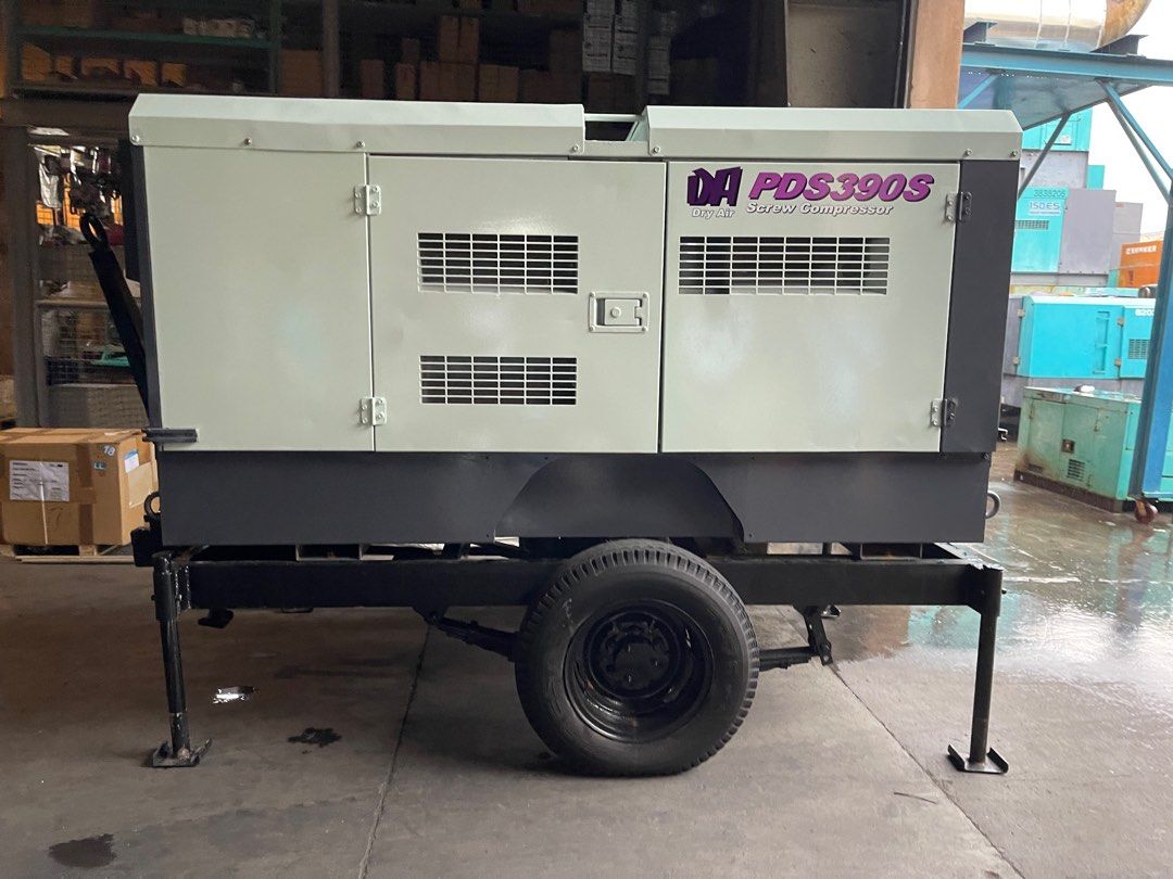 Airman 390 cfm dry Air Series Compressor Unit, Commercial & Industrial ...