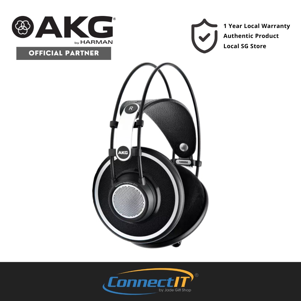 AKG K702 Open, Over-Ear Reference Studio Headphones with 1 Year Local ...