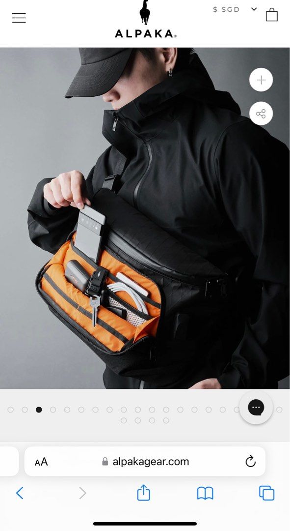 Alpaka Bravo Max sling, Men's Fashion, Bags, Sling Bags on Carousell