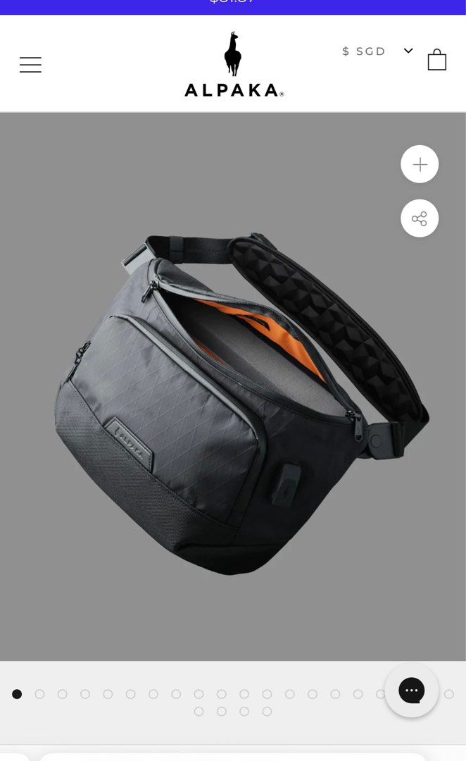 Alpaka Bravo Max sling, Men's Fashion, Bags, Sling Bags on Carousell