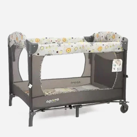 Apruva PP-710 PLaypen Crib Co-Sleeper Playpen, (C) Woodland (Brown ...